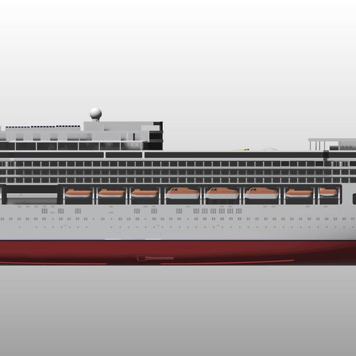 🚢 Norwegian Jade NCL cruise ship printable model・ STL File for 3D ...