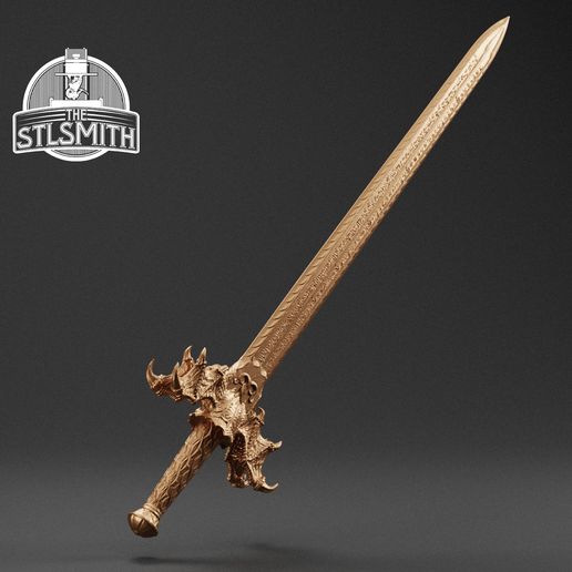 STL file Dragon's Dogma Sword Dragon's Dogma Life Size Prop STL 🗡️ ・3D ...