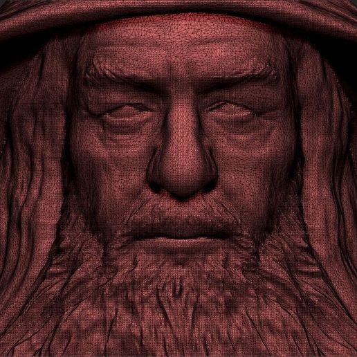🧙‍♂️ Gandalf the Lord of the Rings Hobbit full color 3D printing・ 3D ...