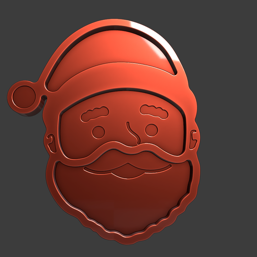 🎅 Santa Claus Tray - CNC Files for Wood (svg, dxf, eps, ai, pdf, stl ...