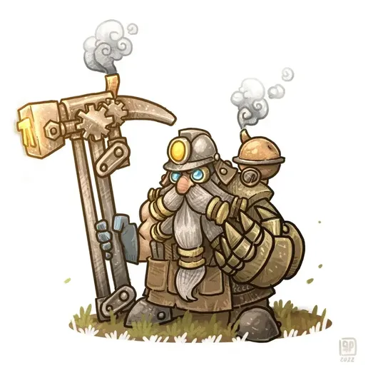 3D file Oop dwarf dwarves engineer 🧝 ・3D printable design to download・Cults