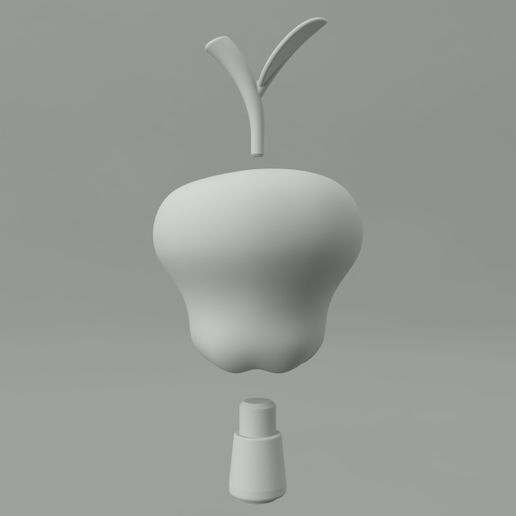 🏨 Hazbin hotel Lucifer Apple cane and Hat accessories. TV series ...