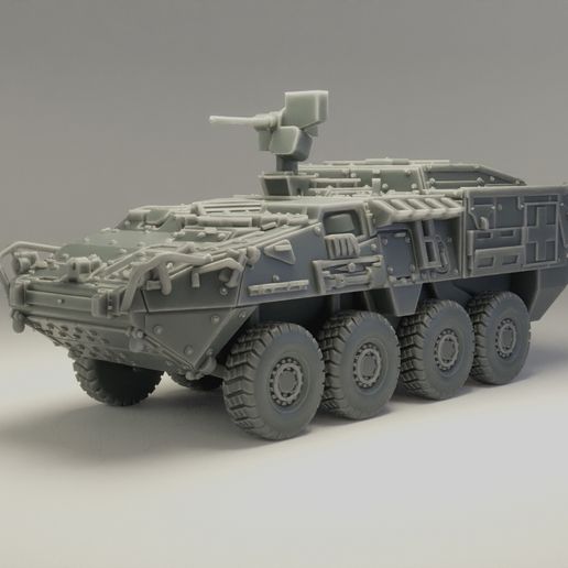 🪖 Stryker M1133 MEV 1:64 Scale Model・ STL File for ・Cults
