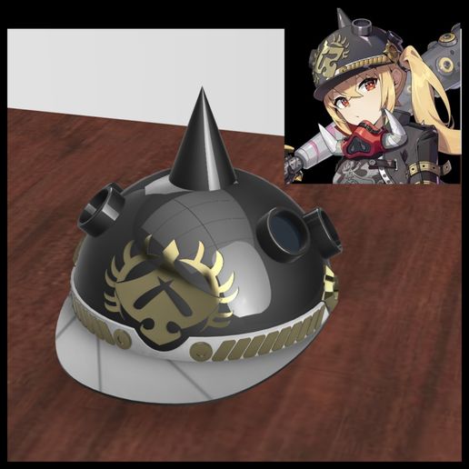 STL file Zenless Zone Zero Agent Lucy helmet 1 to 1 🪖 (3MF)・3D print ...