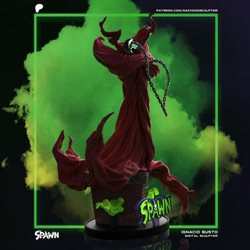 🗿 Spawn 3d print model・ STL File for 3D printing・Cults