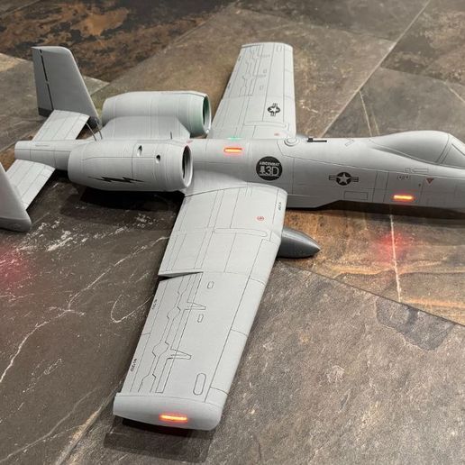 ⚡ A10 - Twin 40mm EDF Jet・ STL File for 3D printing・Cults