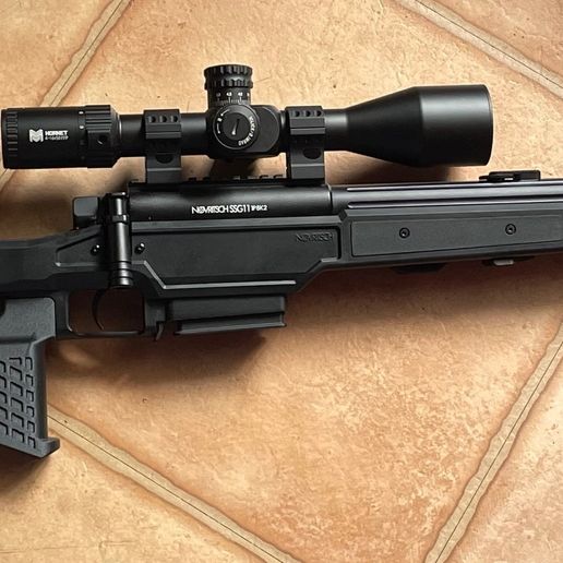 💂 SSG11 Mag Release Button Guard・Free STL File for 3D printing・Cults