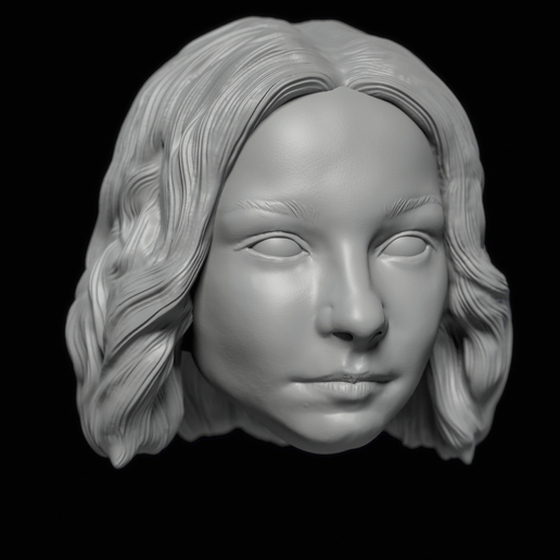 🎬 1/6 1/12 A Minecraft Movie Emma Myers Natalie Head Headsculpt・ STL ...