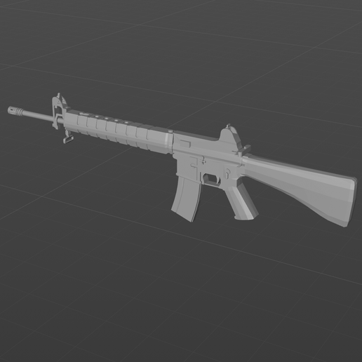🇹🇼 Taiwan T65 rifle 3D model material・ OBJ File for 3D printing・Cults