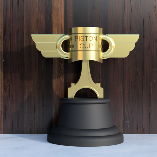 🎨 Copa Pistón (Piston Cup)・Archivo STL Gratis para ・Cults