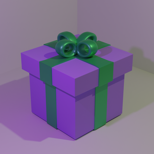 Free STL file Gift 🎁 ・3D printable model to download・Cults