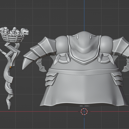 3D file Ainz (Brick Compatible) 🧱 ・3D print design to download・Cults