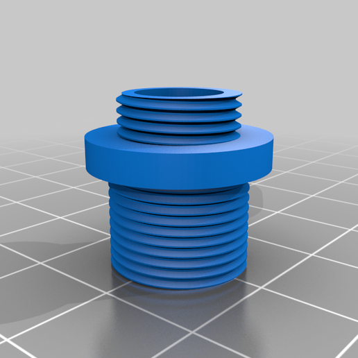 Free 3D file airsoft thread adapter 12mm to 14mm 🔫 ・Object to download ...