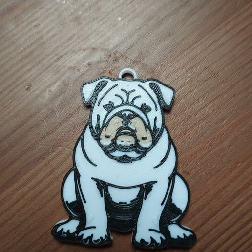 STL file Terror the boys bulldog Bundle Magnet and keychai 🧲 ・3D print ...