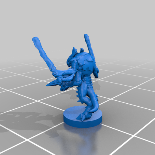 Free STL file Epic Tyranid Warriors・3D printer design to download・Cults