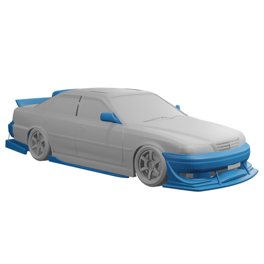 🚗 Toyota Chaser JZX100 Tourer V Uras Type GT Bodykit・ STL File for 3D ...