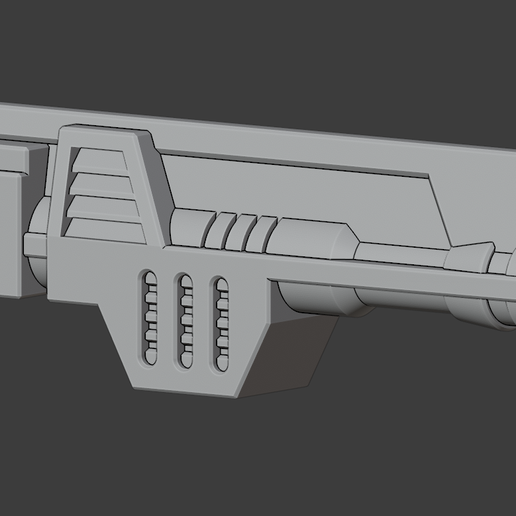 🔫 Plasma Pulse Gun for Titans Return Broadside・ STL File for 3D ...