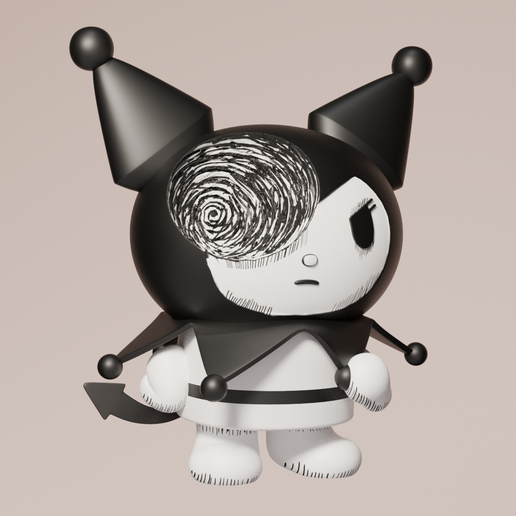 👾 Kuromi Uzumaki・ STL File for 3D printing・Cults