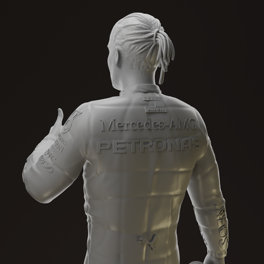 🚗 Lewis Hamilton・ STL File for 3D printing・Cults