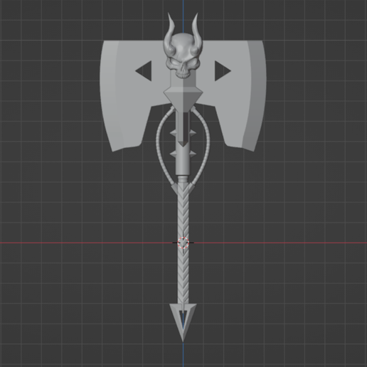 demonic hellfire axe