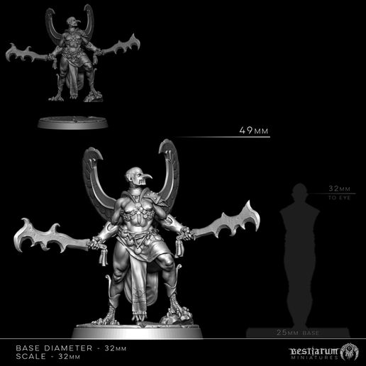 🇪🇬 Exalted Talons x3・ 3D File for 3D printing・Cults