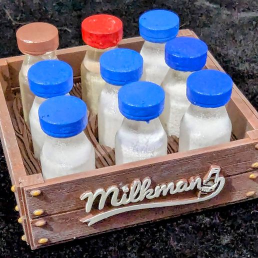🥛 Milkman Boardgame Bundle・ STL File for 3D printing・Cults