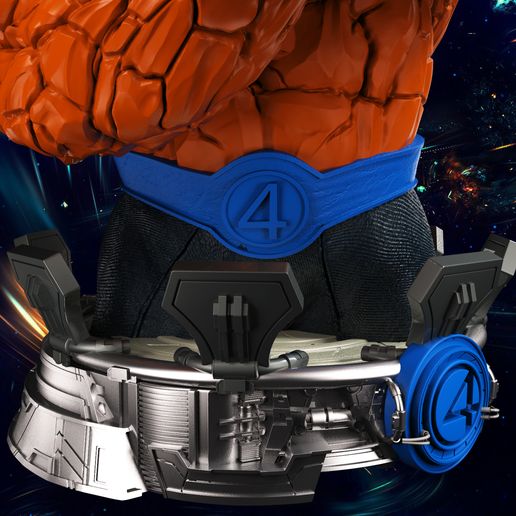 👤 Wicked Marvel The Thing Bust: Tested and ready for 3d printing・Free ...