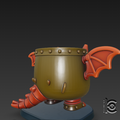 🧛 BatBox - Cute Vampire Bat Figure for 3D Printing・ STL File for 3D ...