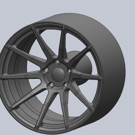STL file Wheel_153_10 Spokes 🛞 ・3D print design to download・Cults