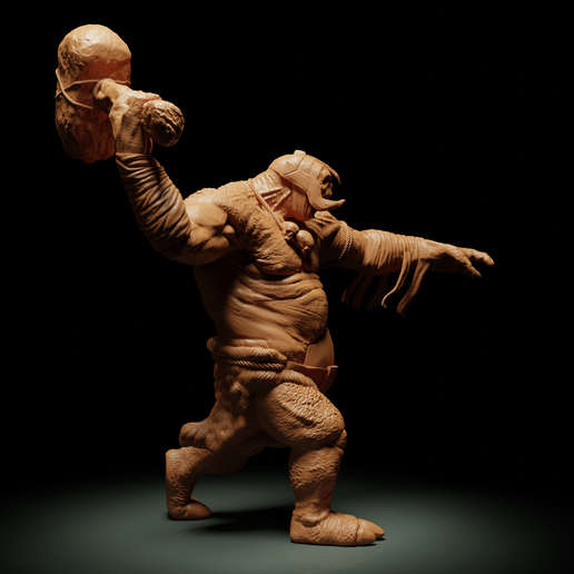 STL file Troll 🧌 (OBJ and 3MF)・3D printable model to download・Cults