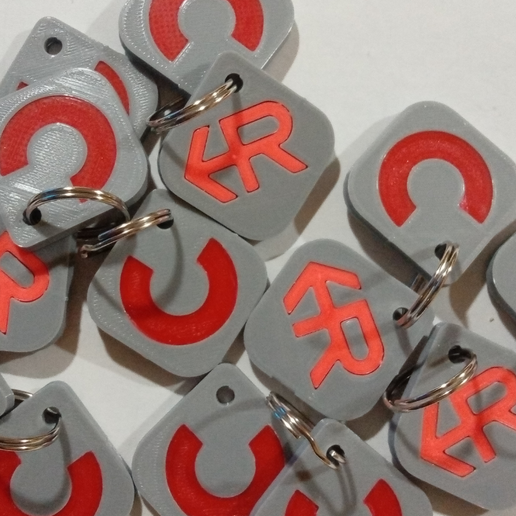 🚆 Train key rings spain・ STL File for 3D printing・Cults