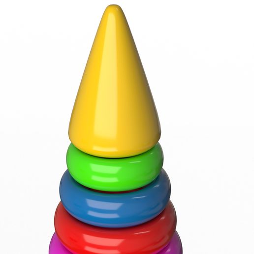 Download file Stacking Toy • 3D printer object • Cults