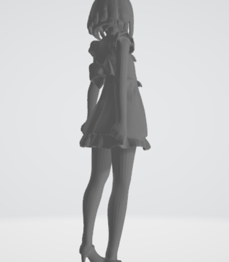 👧 Pure girl・ STL File for 3D printing・Cults