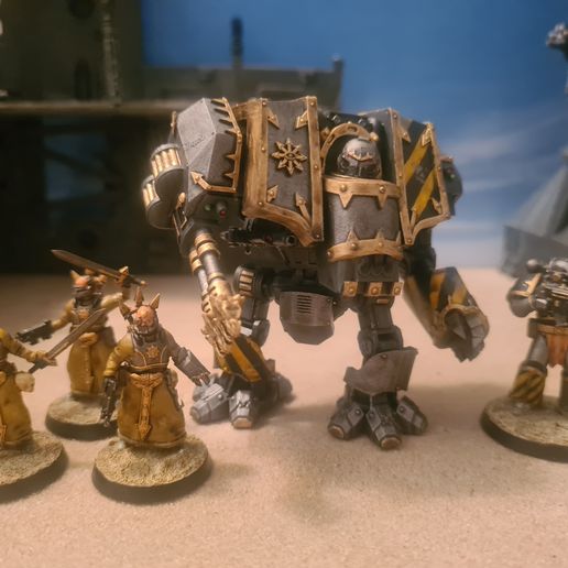 🎲 multi part dreadnought / helbrute・ 3D File for 3D printing・Cults