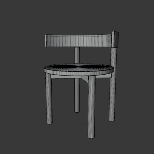 3D file Paulette Chair With Armrests 🪑 ・3D print model to download・Cults