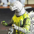 👹 Neca biogoji custom headsculpt・ STL File for 3D printing・Cults