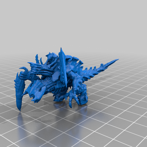 ⚔ Epic Tyranid Dominatrix・Free STL File for ・Cults