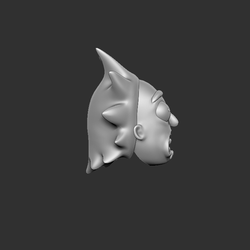 STL file ONE12 Scale Head morty 🧸 ・3D printable model to download・Cults