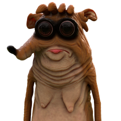 3D printed Rigby (Regular Show) "as such a boy".・Cults