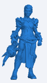 ♀️ Human Female Druid 3・ STL File for 3D printing・Cults