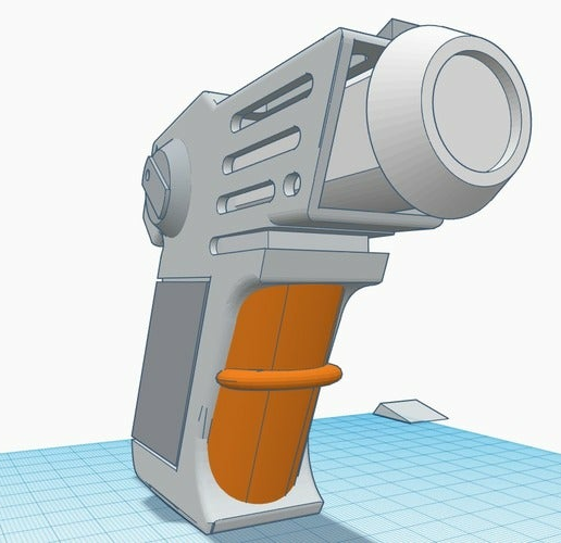 🔫 BSG; Colonial "Derringer" mini Blaster Pistol (Galactica 1980)・Free ...