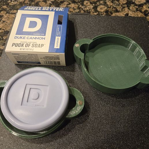 📦 Duke C Puck Travel Box・ STL File for 3D printing・Cults