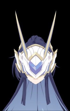 🥉 Raiden Mei Mask Herrscher of Origin honkai 3RD・ OBJ File for ・Cults