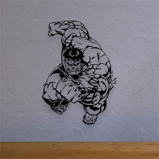 Free 3MF file Hulk 🦸 ・3D printing template to download・Cults
