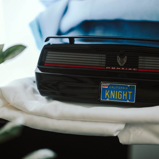 🚗 KITT - License Plate Flip v1 + v2 Dry Rub On Version・ 3D File for 3D ...