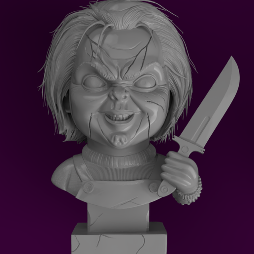 👤 Horror Icons 3D Bust Collection・ STL File for 3D printing・Cults