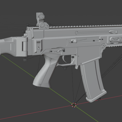 🔫 CZ 805 bren 1:1 prop rifle replica・ STL File for 3D printing・Cults