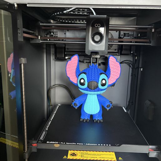 🧸 Stitch Crochet - Knitted - Multipart・3D Print with the Centauri ...