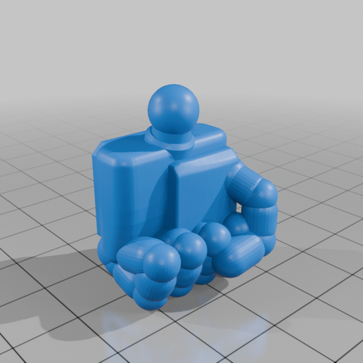 🤖 DrillBot Action Figure・Free 3D File for ・Cults