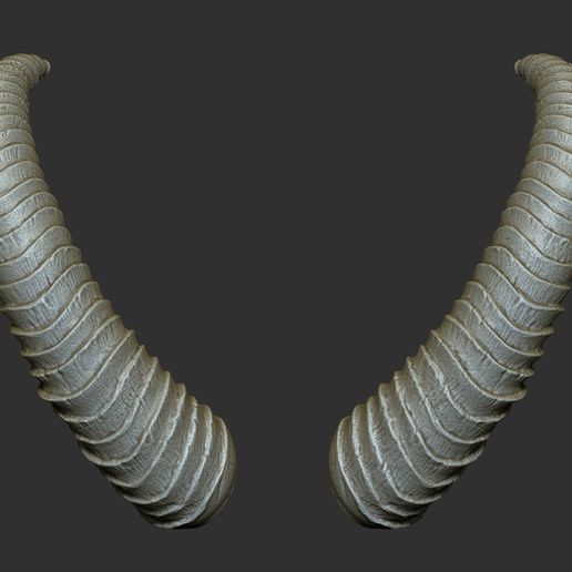 🤘 24 - Creature+Monster+Demon Horns・ 3D File for 3D printing・Cults